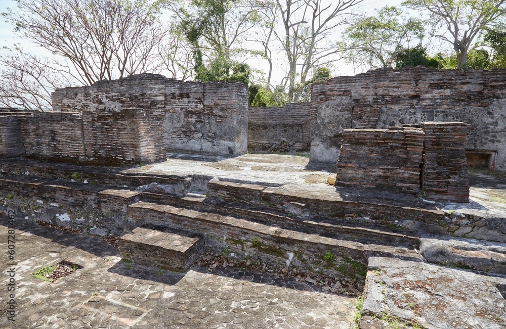 The elaborate ruins of Comalcalco in Tabasco, Mexico, is the western ...