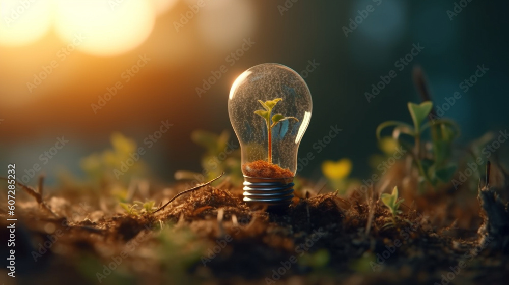 ai, bulb, electricity, electric, light, lamp, green, nature, energy ...