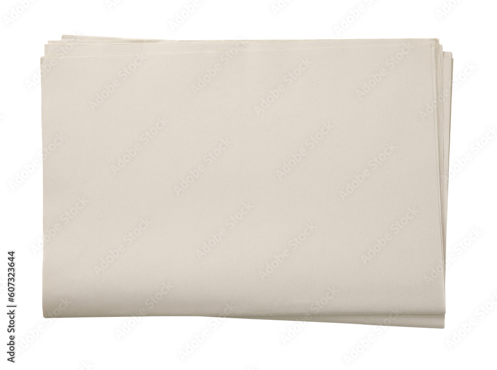 Poster Mockup of Business Newspaper blank with transparent background ...