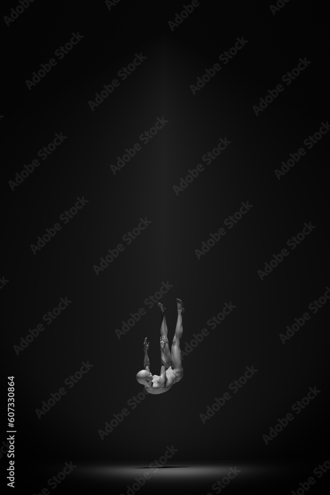 Dancer Stage Theatre Dramatic Free Fall Falling Modern Dance Human ...