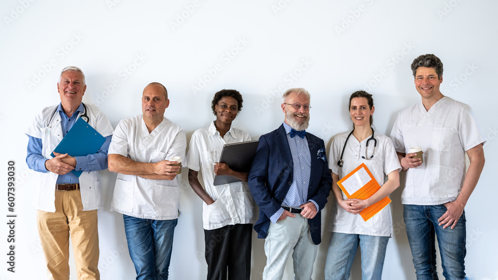 Full medical staff, from experienced and senior doctors, to young ...