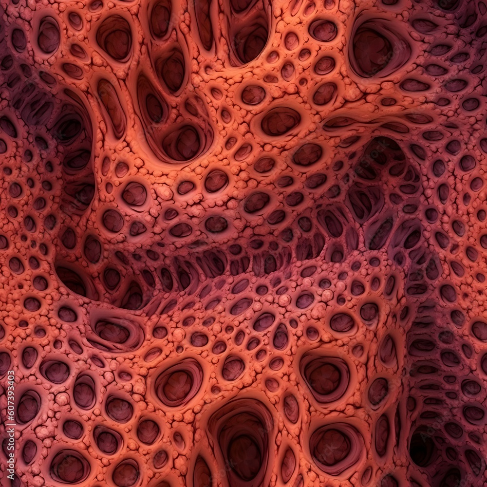 The creature s intricate and labyrinthine form. , Texture map, seamless ...