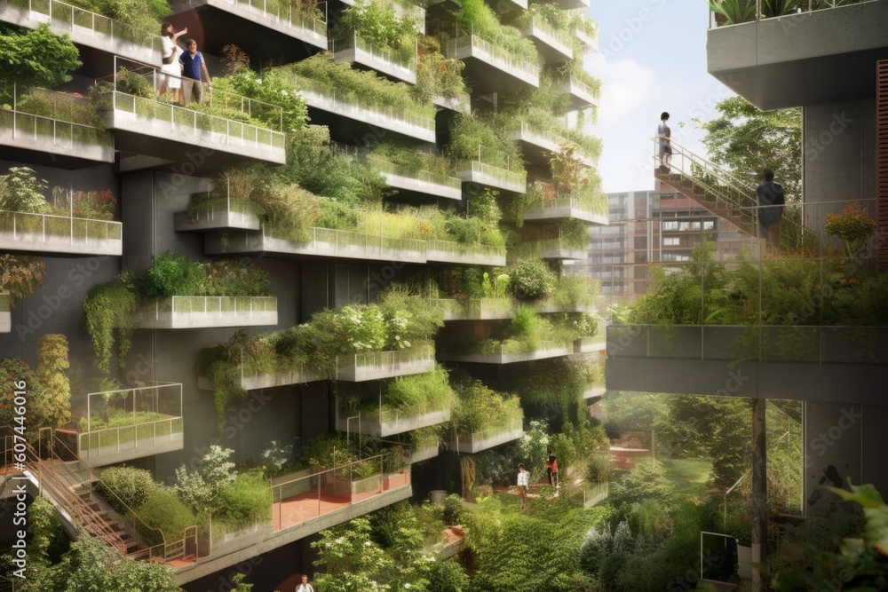 self-sustaining vertical garden that utilizes rainwater harvesting ...