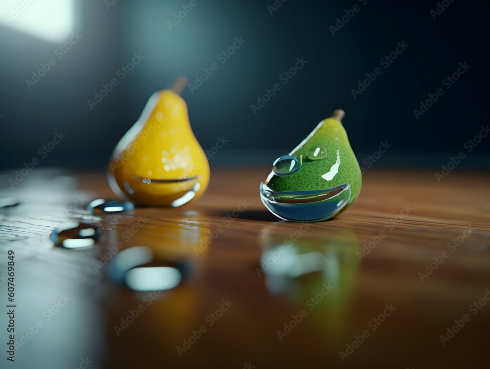 fruits, seamless background, visible drops of water, overhead angle ...