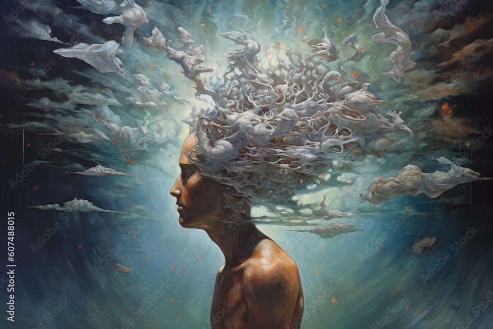 Subconscious mind, unveiling its hidden depths and complexities. the ...