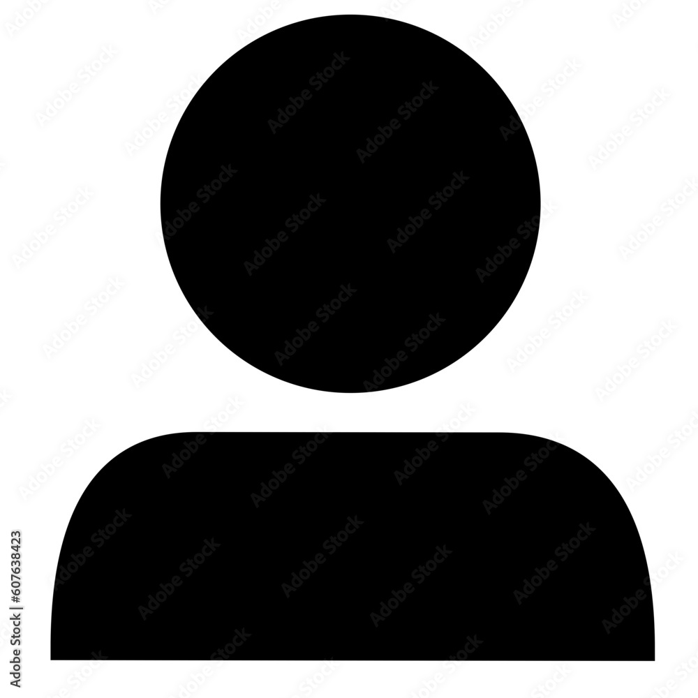 Person svg vector icon | transparent png download Stock Vector | Adobe ...