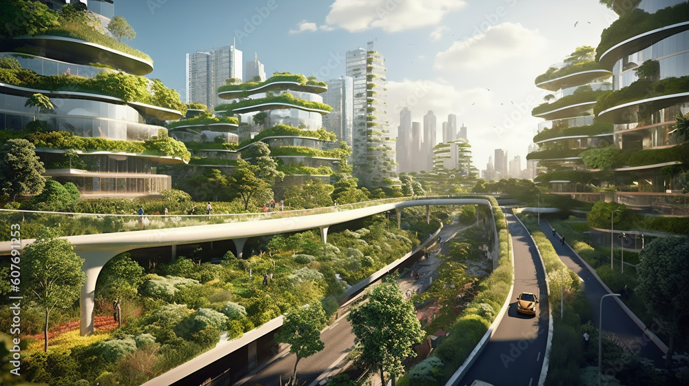 Green sustainable design, creating eco friendly spaces, promoting ...