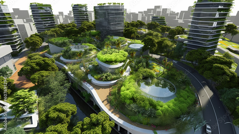 Green sustainable design, creating eco friendly spaces, promoting ...