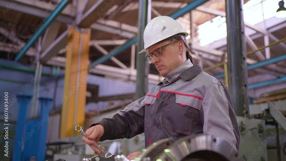 Engineer man worker Heavy industry plant Construction Factory for Oil ...