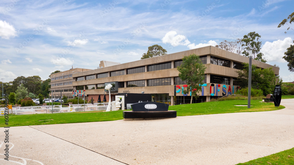 Port of Sale building in regional Victoria. Library, conference rooms ...