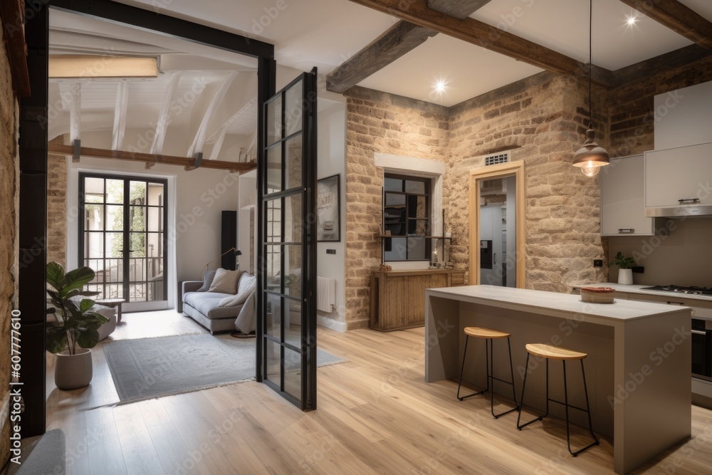 adaptive reuse and renovation project with an existing structure ...