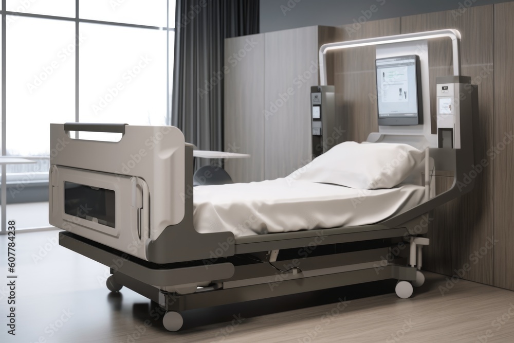 smart hospital bed that adjusts the pressure and temperature to ensure ...
