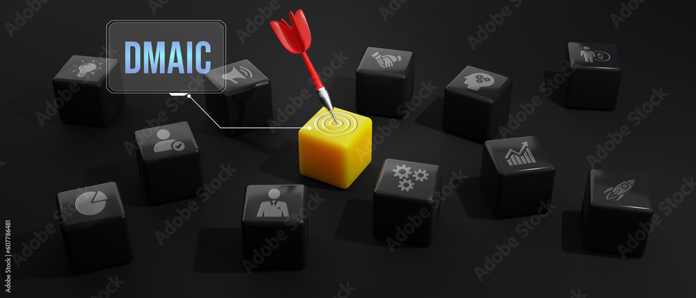 DMAIC, Six Sigma. Define, Measure, Analyse, Improve, Control. Standard ...