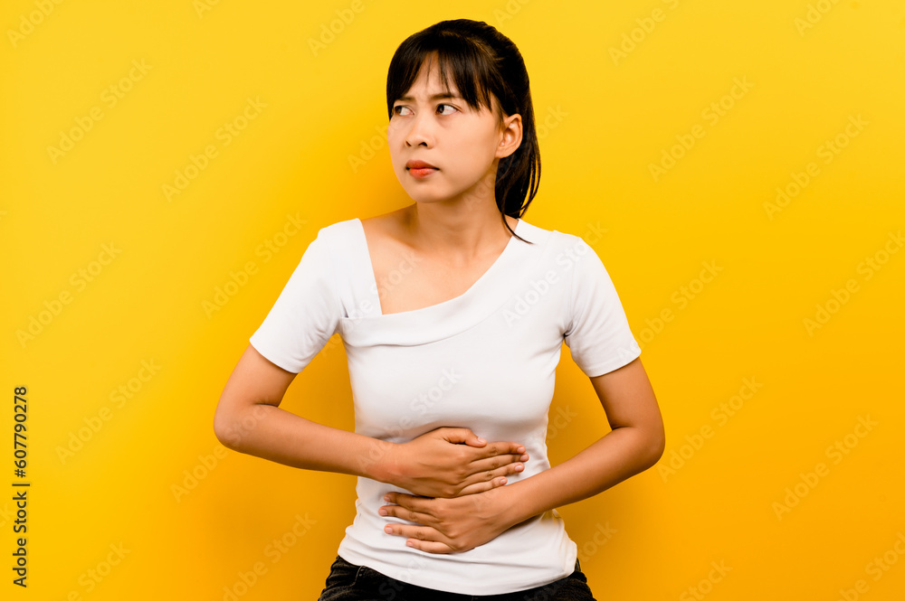 Severe abdominal pain, starvation, food poisoning, eating bad food ...