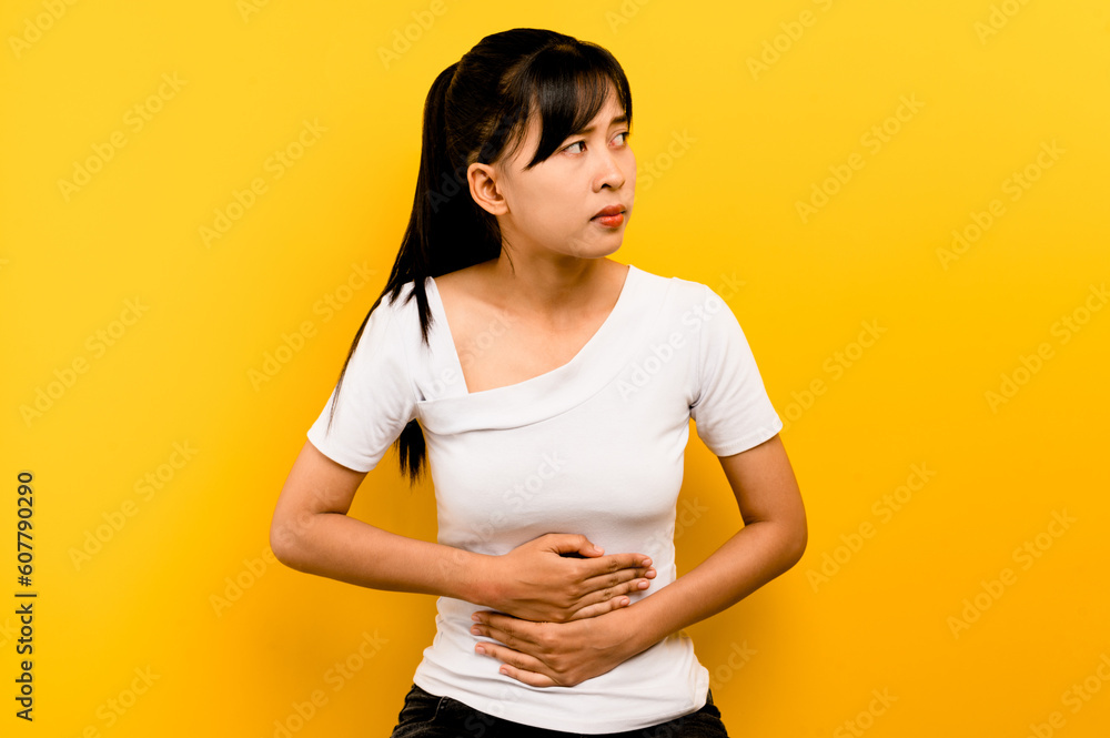 Severe abdominal pain, starvation, food poisoning, eating bad food ...