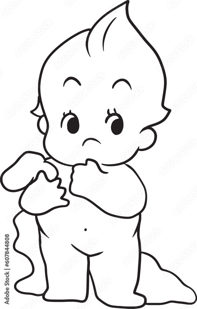 baby drawing cartoon doodle kawaii anime cute illustration drawing clip ...