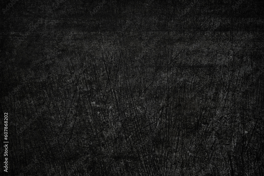 Black scrapped wall texture Stock Photo | Adobe Stock