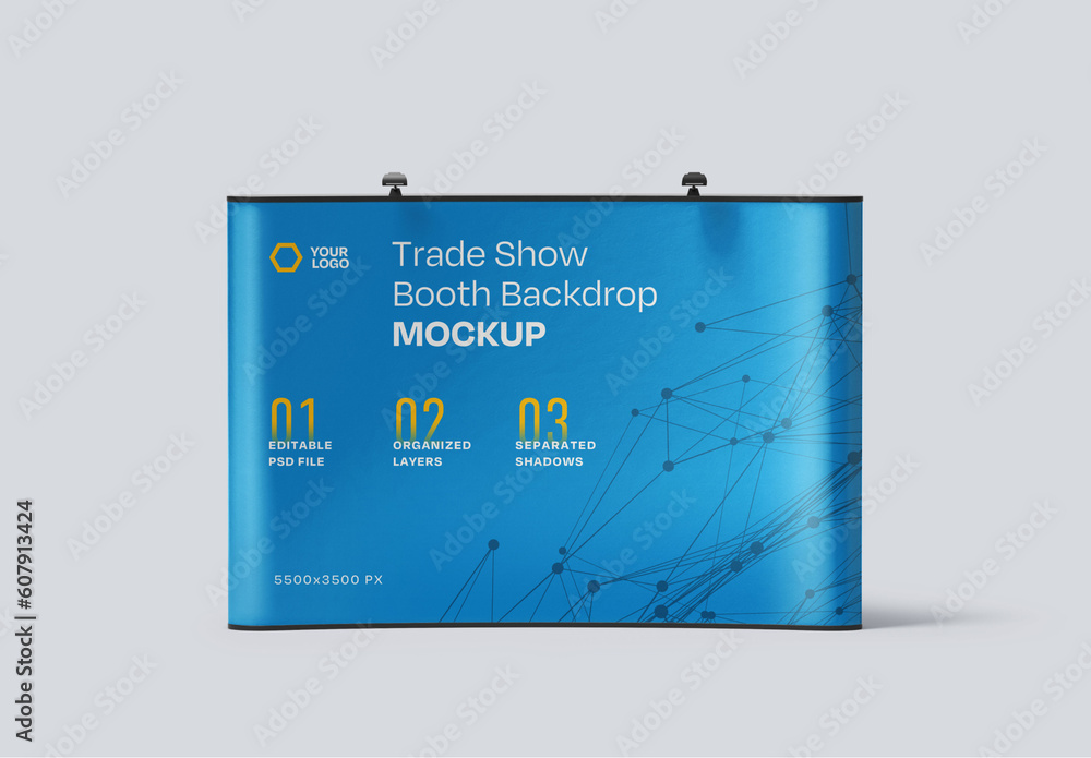 Exhibition Stand Mokup Stock Template | Adobe Stock
