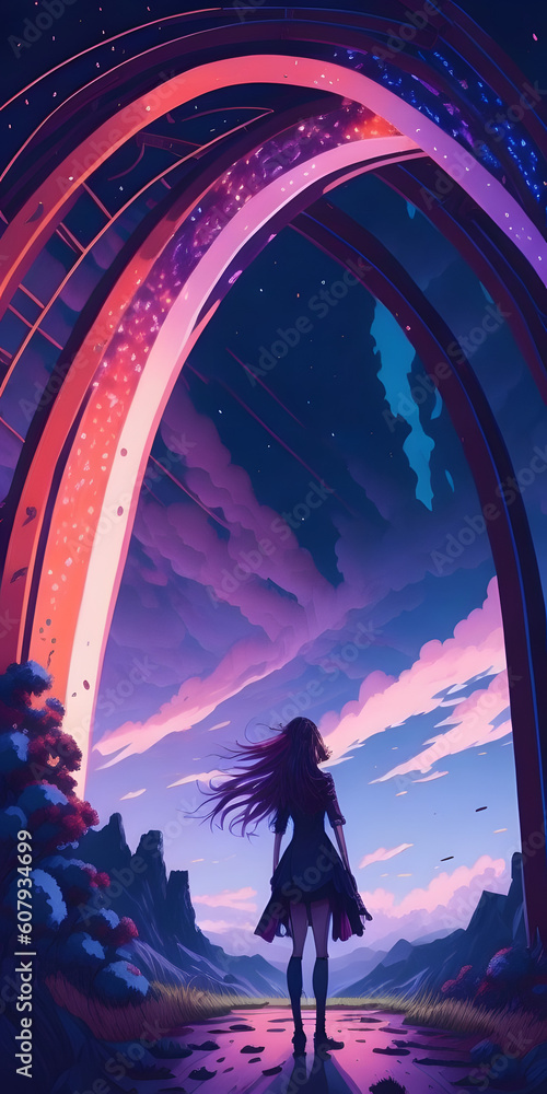 Alone Wallpaper, Neon Wallpaper, Abstract Colorful Wallpaper, iPhone ...