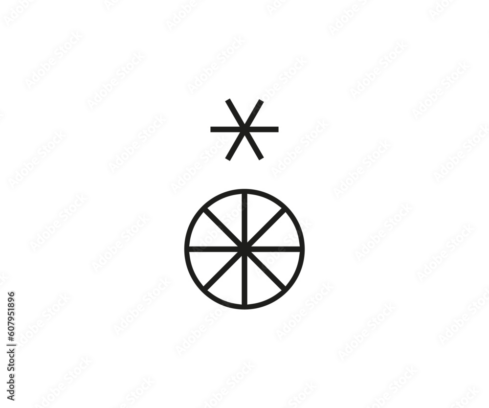 Tyche - Fortuna greek symbol Stock Vector | Adobe Stock