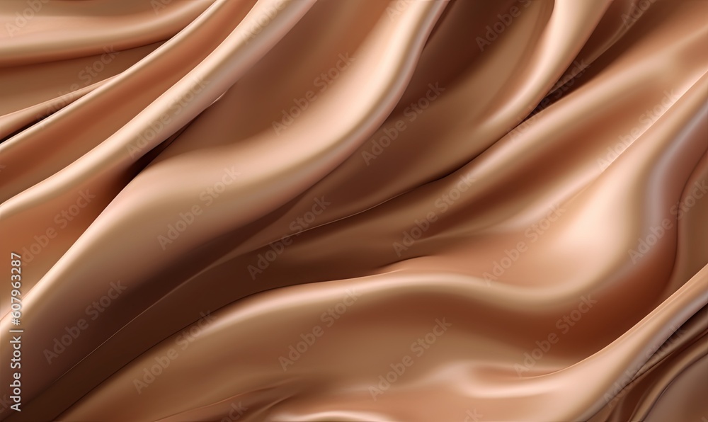 a brown background with a wavy pattern in the center of it, with a ...