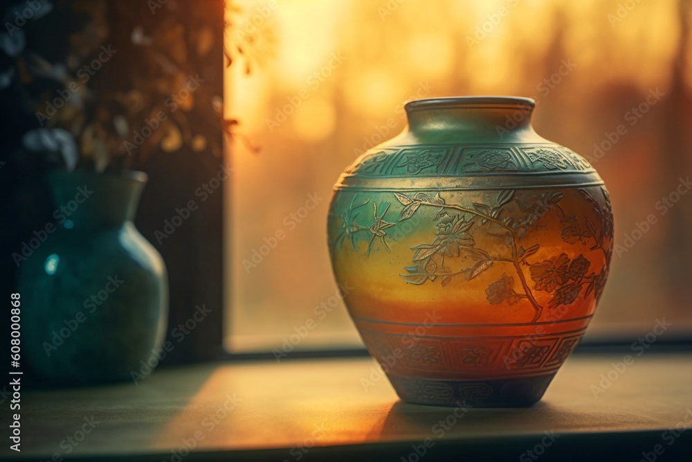 beautiful noble vase very expensive and rare created with Generative AI ...