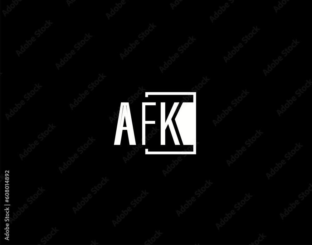 AFK Logo and Graphics Design, Modern and Sleek Vector Art and Icons ...