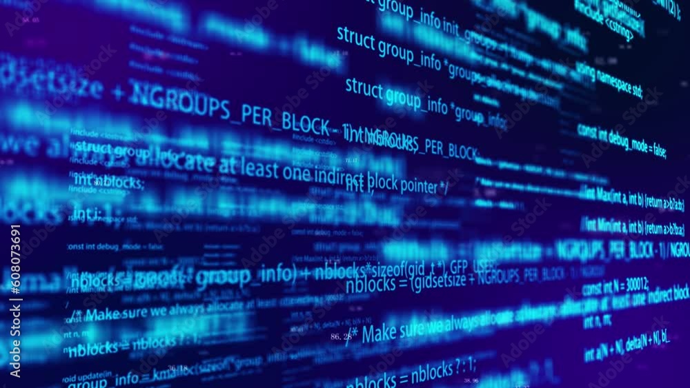 AI artificial intelligence programming code operation Stock ビデオ | Adobe Stock