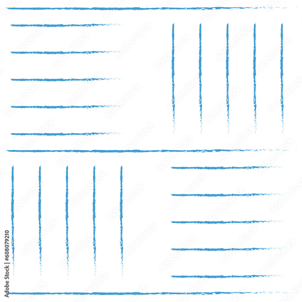 Digital png illustration of blue lines pattern on transparent ...
