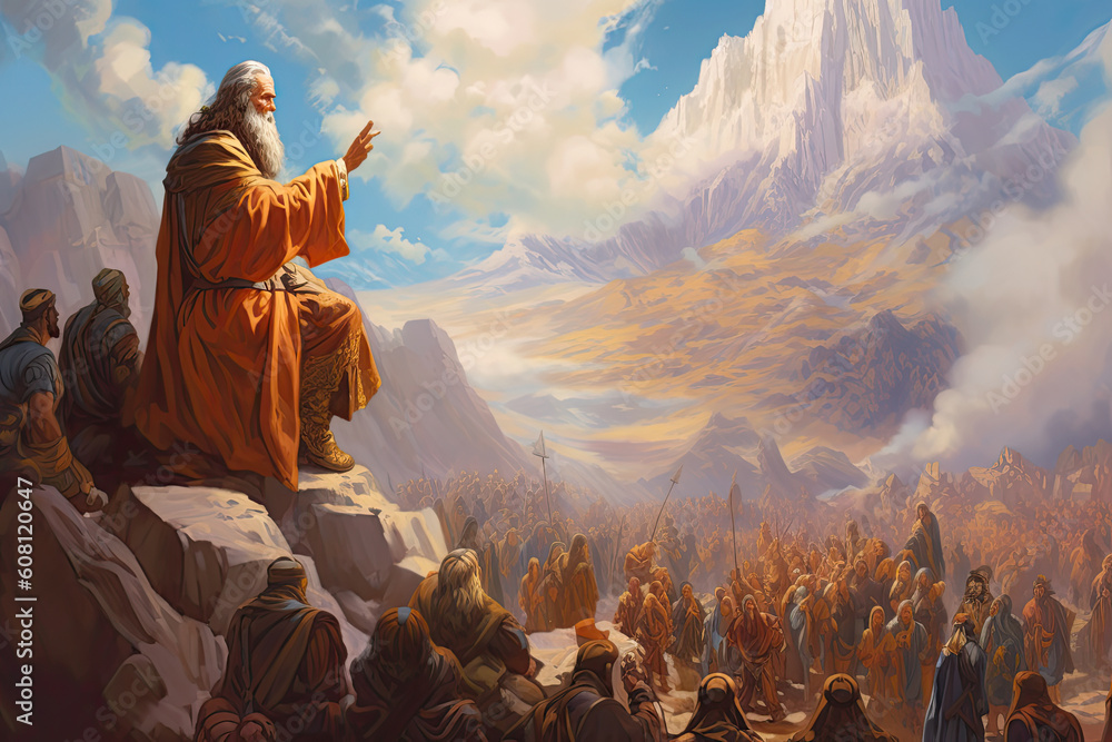 God giving the ten commandments Jesus story Bible religious faith ...