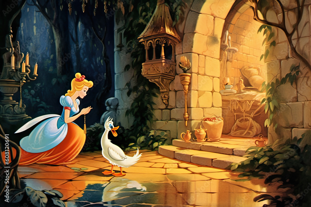 Fairy Tale Illustrations Cinderella