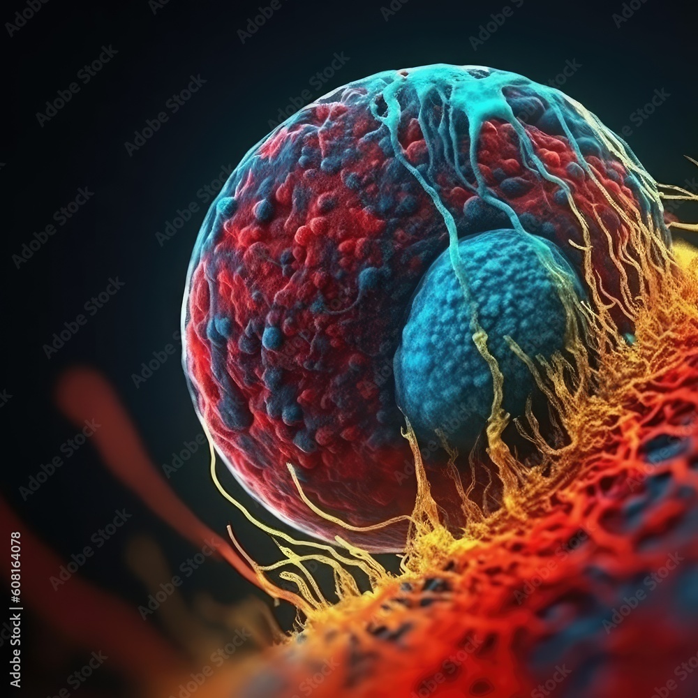 Vivid Colors of Microscopic Ova Viewed through an Electron Microscope ...