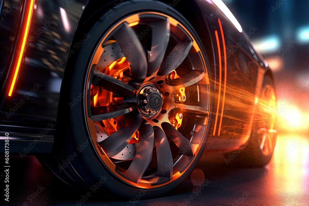 Sports car brakes equipped with advanced regenerative braking ...