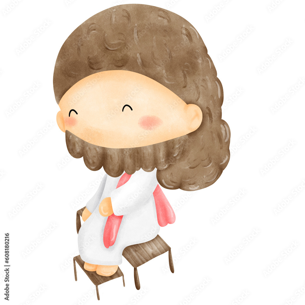 Martha and Mary bible cartoon clipart.Jesus story with deciples cartoon ...