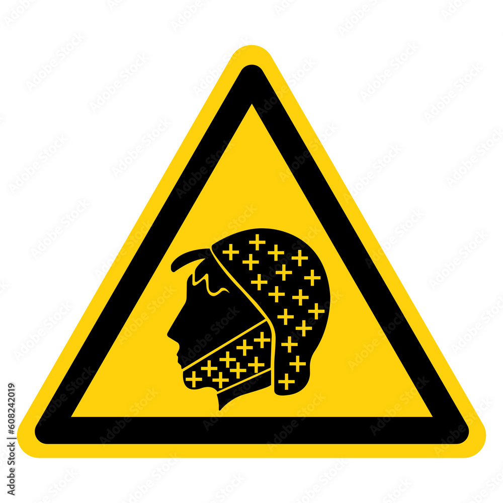 Hair and Beard Nets Must Be Worn Symbol Sign ,Vector Illustration ...