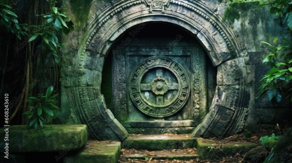 A mysterious portal emerges, emanating an aura of dread and curiosity ...