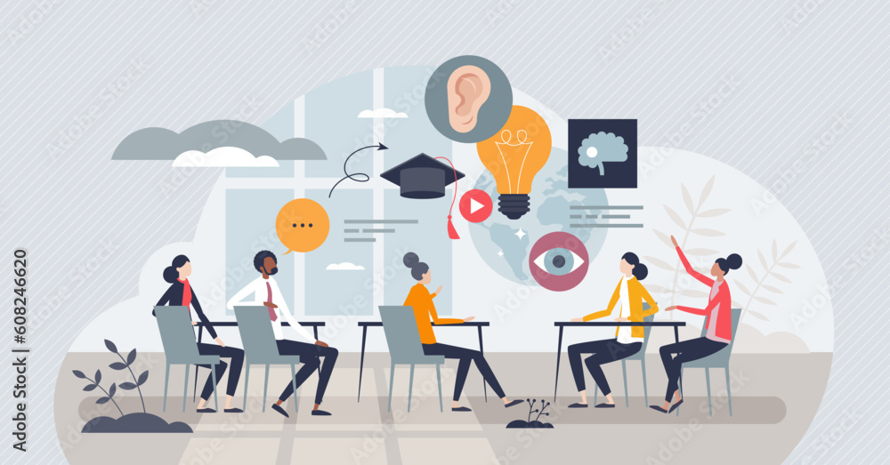 Academic training with education and knowledge learning tiny person ...