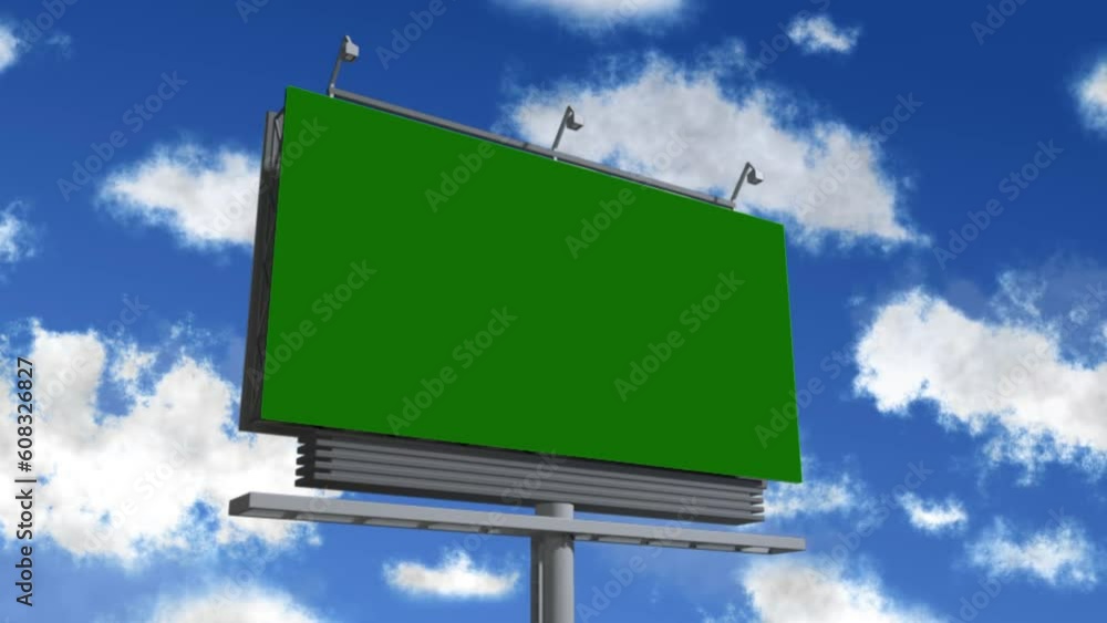 sign Board green screen 4k Hd Video,sign board 3d video,sign boad green ...