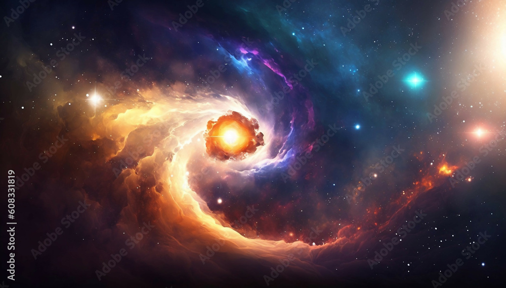 Cosmic background spirituality meditation new quality universal ...
