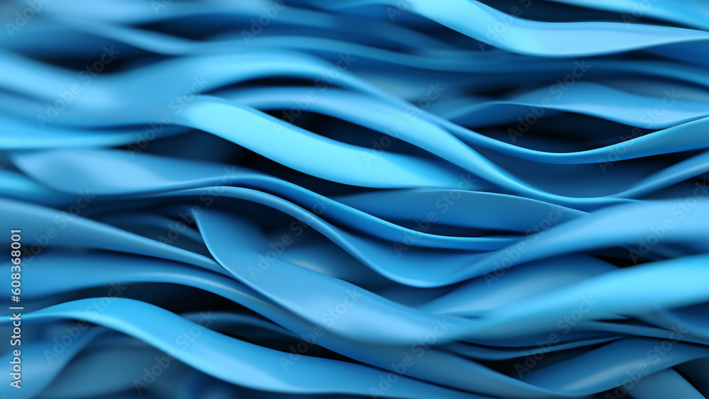 abstract blurred 3D rendered background of curvy textures and shapes ...