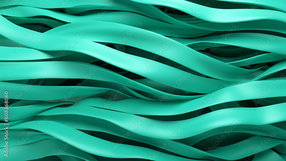 abstract blurred 3D rendered background of curvy textures and shapes ...