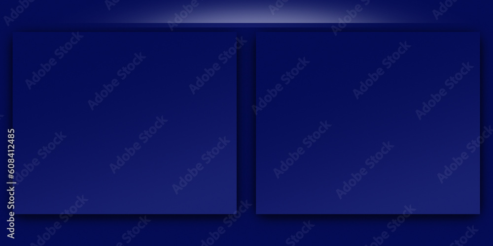 design virtual studio set background. dark blue broadcast background ...