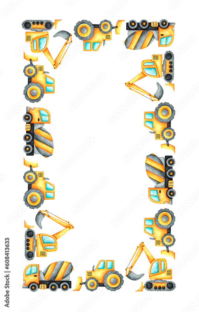 Construction Borders For Kids