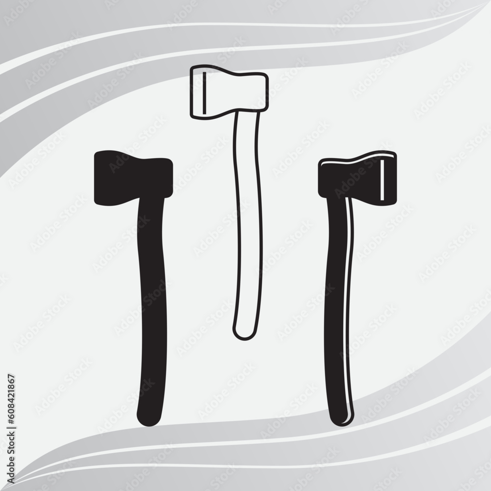 Axe, Axe Silhouette,Lumberjack Svg, Axe SVG, Axe Clipart, Cross Axe ...