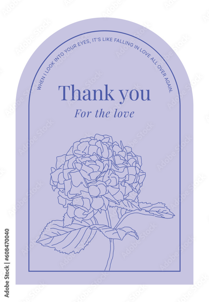 A simple and trendy style card, invitation, panel design frame ...