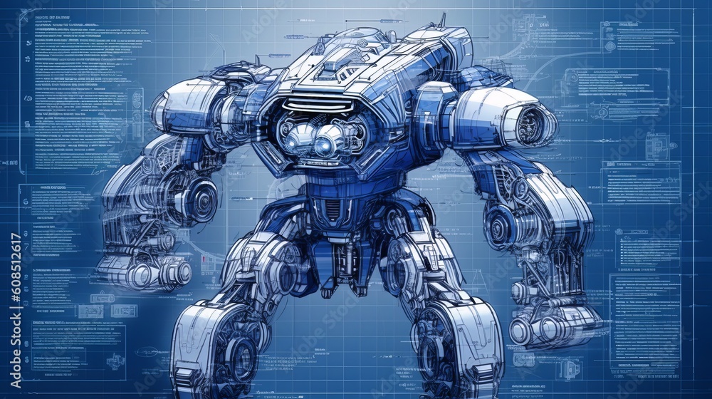 Futuristic Robot Designs