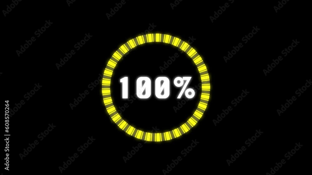 Loading circle progress. Loading Animation Icon on transparent background. Download progress ...
