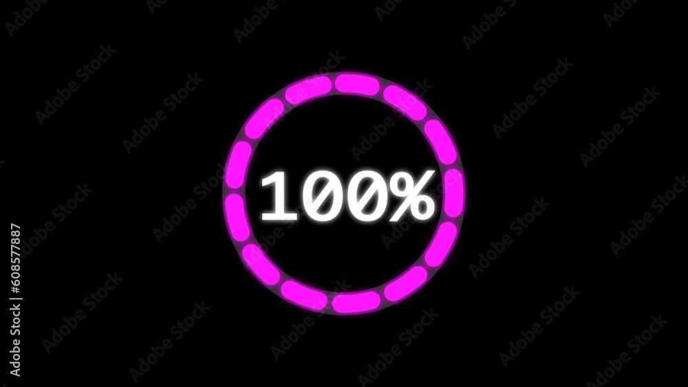 Loading circle progress. Loading Animation Icon on transparent background. Download progress ...