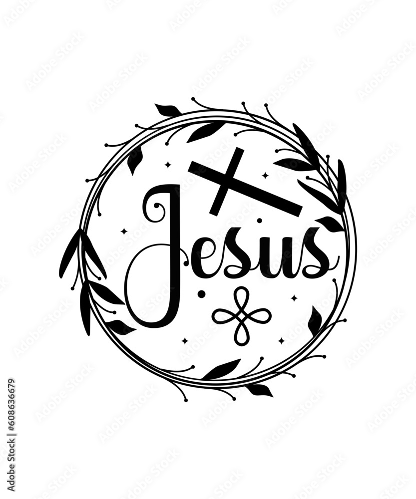 Christian Svg Bundle Jesus Svg Bundle God Digital Cut Files Christ