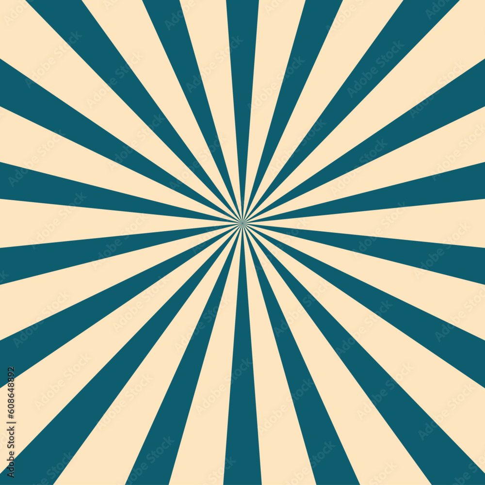 Vintage blue carnival background. Circus flyer. Stock Vector | Adobe Stock